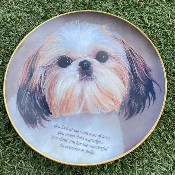Wall Decor | Danbury Mint Cherished Shih Tzus Collection Limited ...